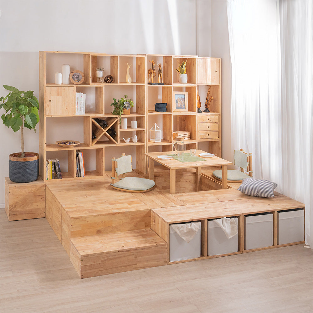 Modular Solid Wood Tatami | Natural Signature