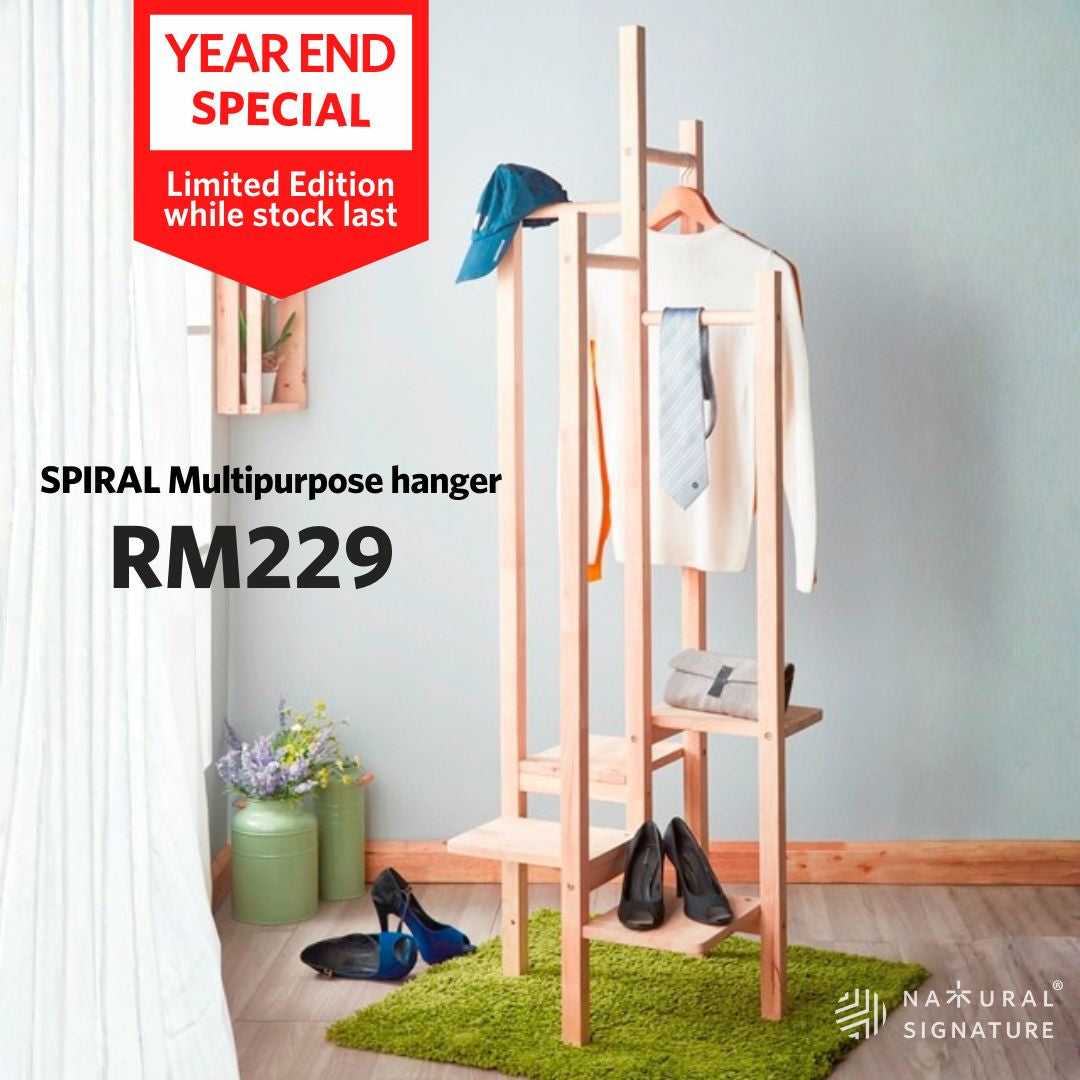 Natural Signature - Spiral Multipurpose Hanger
