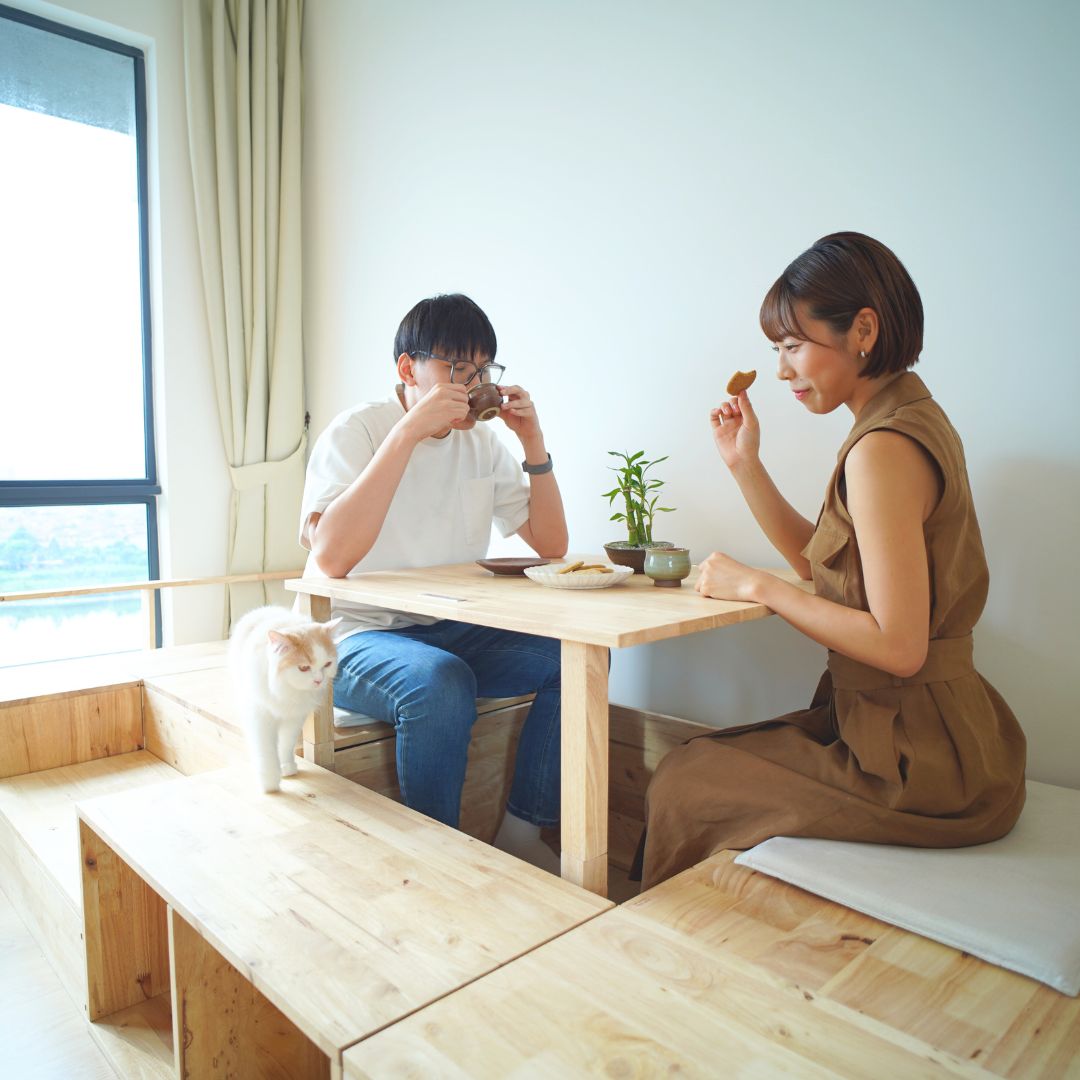 Modular Solid Wood Tatami | Natural Signature